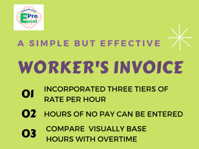Supervisor's Invoice - Calculation of Base Hours & Overtime Hours ...