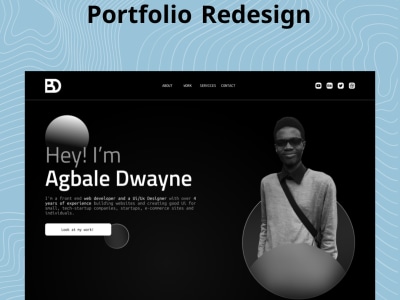 A portfolio site design that captivates your visitors | Upwork