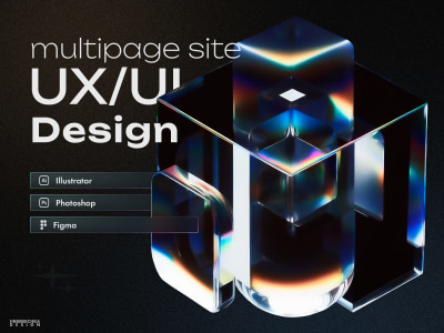 Exquisite UX/UI design of the multipage site | Upwork