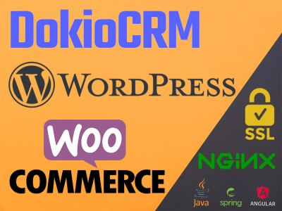 ERP/CRM DokioCRM and website with WooCommerce online store installed on VPS | Upwork
