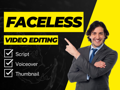 Video editing for your faceless YouTube channel | Upwork