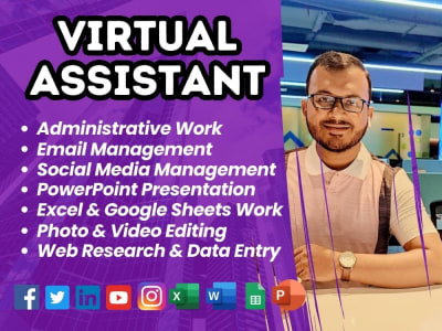 A long-term professional virtual assistant for quality work. | Upwork