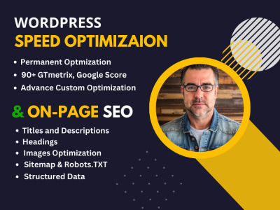 WordPress speed optimization | Page Speed Optimization | Upwork