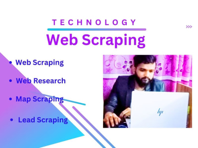 Web scraper lead generation and map scraping | Upwork