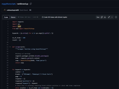 Python web scraping and automation on any complex website | Upwork