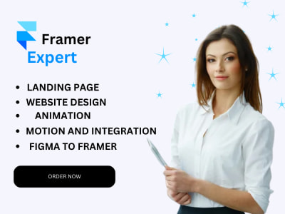 Stunning framer website, framer animation, Figma to Framer, Framer ...