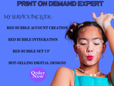 Redbubble store setup with digital designs for the print-on-demand | Upwork