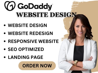 GoDaddy Website Design, GoDaddy Website Redesign, Landing Page ...