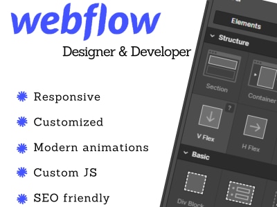 Webflow expert | Figma to Webflow conversion | Webflow website developer | Upwork