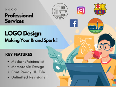A Modern and Minimalistic Logo for your Brand | Upwork