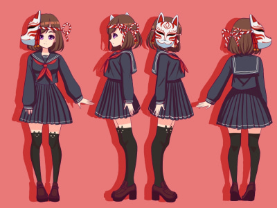 Character Design Turn-around Sheet | Upwork