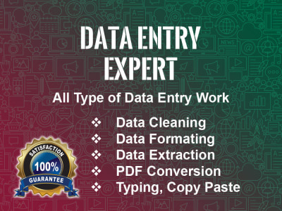 Professional Data Entry Expert | Upwork