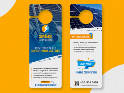 Professional Door hanger, Rack Card, Marketing flyer, DL flyer | Upwork