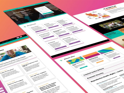 A custom design (layout only) for your website to deliver to your ...