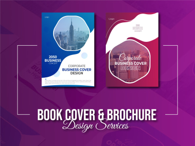 Annual book cover, book design, booklet and brochure design. | Upwork