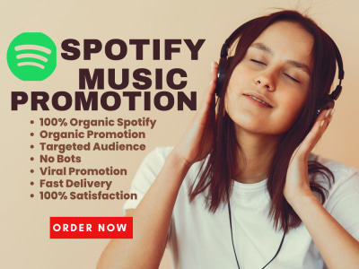 A promote your spotify music and make it viral spotify | Upwork