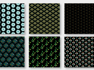 Seamless repeat fabric pattern design | Upwork
