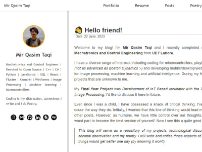 A hosted fully customized reactjs or flutter website | Upwork