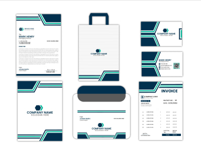 Create business card Stationary, door hangers and invoice designs. | Upwork