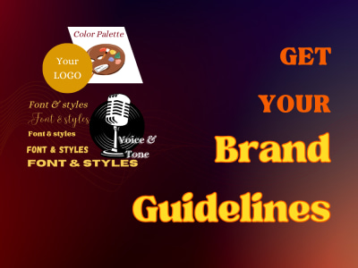 Complete brand guidelines (logo, color palette, tone etc) | Upwork
