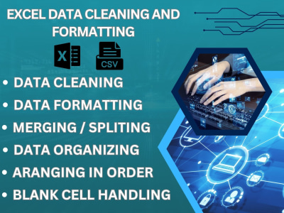 Excel Data Entry | Data Cleaning and Formatting | Upwork