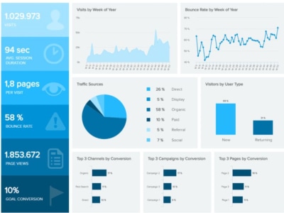Interactive and real-time dashboards that are directly to the user's ...