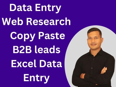 Data Entry, Web Research, Copy Paste, Excel Data Entry | Upwork