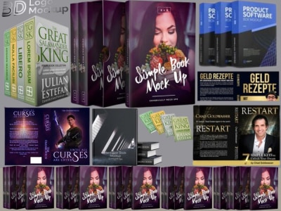 Ecover ebook cover box, digital product, product designand 3D mockup ...