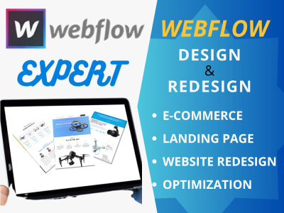 Webflow website design | Webflow responsiveness | Webflow development | Upwork