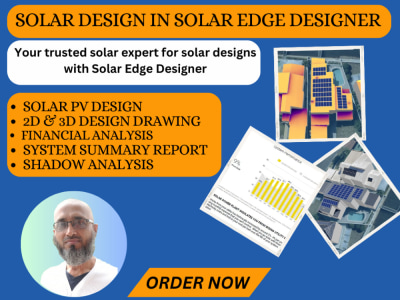Solar design with solaredge designer | Upwork