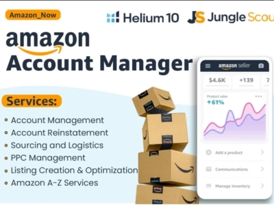 Be an expert amazon account manager for amazon fba store virtual ...