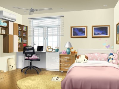 Anime background concept digital art visual novel landscape ...