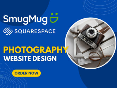 A smugmug website, pixieset website photography website | Upwork