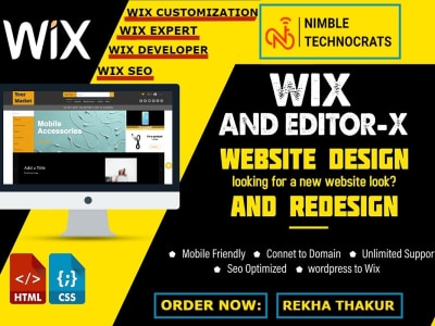 WIX| WIX Developer | WIX Expert| WIX Customization | WIX Designer | WIX ...