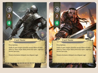 A design super stellar card game template,board game,card game | Upwork