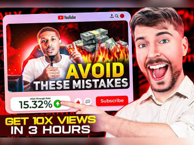 A highly clickbait thumbnails | Upwork