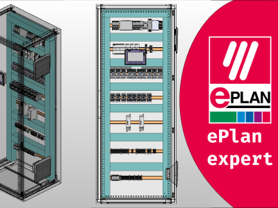 Electrical Layout, Schematics and a 3D Panel Layout with ePlan software ...