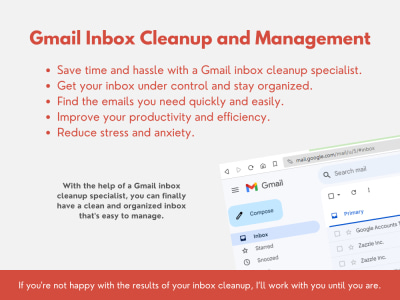 Gmail Inbox Cleanup, Organization, and Management | Upwork