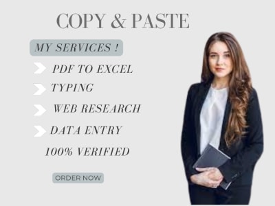 COPY PASTE, Microsoft Excel, Data entry, Valid email list building | Upwork