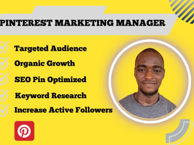 Pinterest Marketing Manager, Pinterest Pins and boards | Upwork