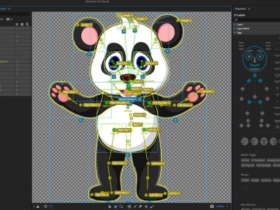 Rigged Adobe Character Animator Puppet | Upwork