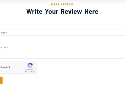 A review section of a website | Upwork