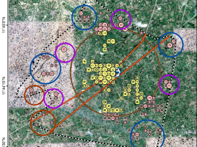 Geospatial analytics and mapping with geo-database for easy data ...