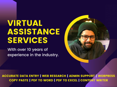 General virtual assistance services to help you complete your project ...