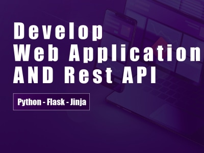 Web application or API base solution using Python, Django and Flask ...