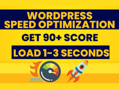 Increase website speed optimization wordpress and improve load time | Upwork