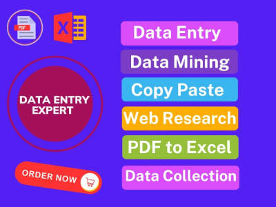 Perfect data entry, copy-paste, typing, and web research | Upwork