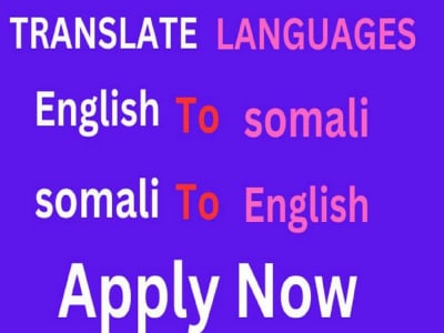 A fantastic Somali and English translation. | Upwork