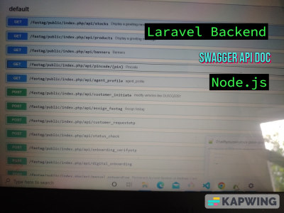 Laravel backend integrated with Swagger | Upwork