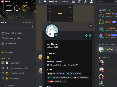An excellent discord server moderator | Upwork